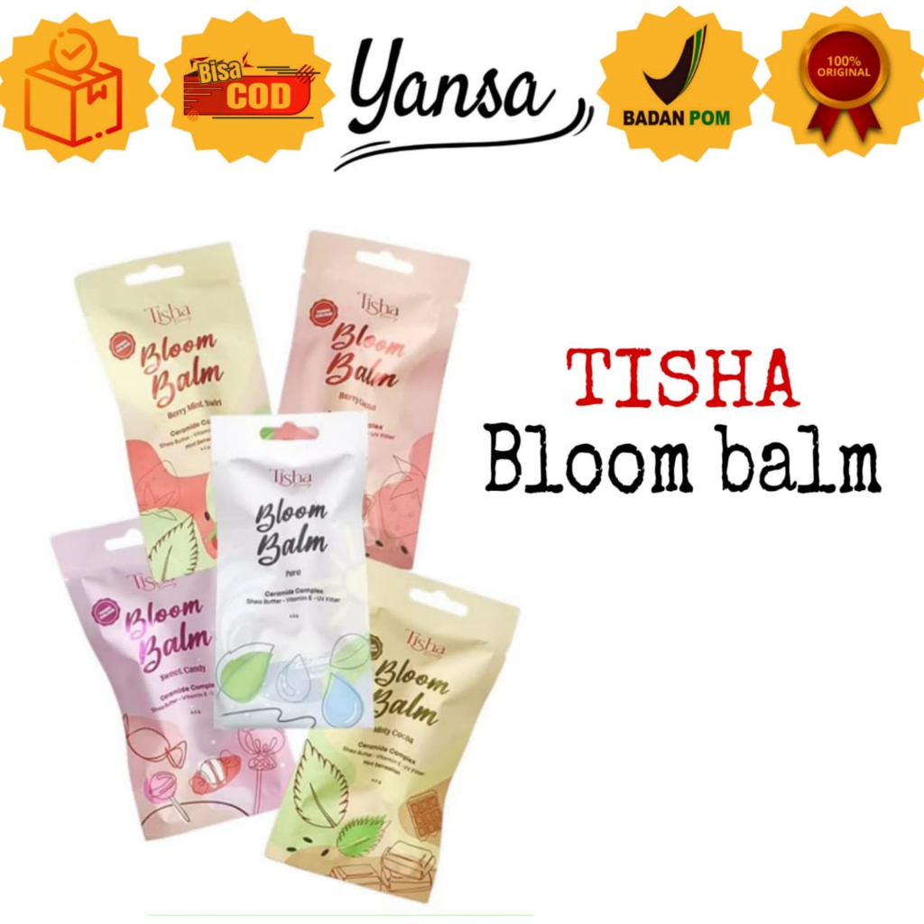 Jual SIAP KIRIM Tisha Beauty Bloom Balm – Lip Balm Magic Color & UV ...