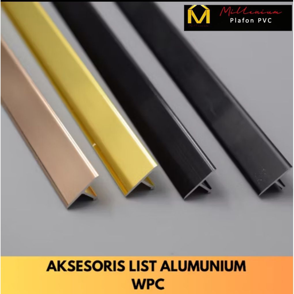 Jual List T WPC / PVC List Sambungan WPC Ukuran 3 meter | Shopee Indonesia