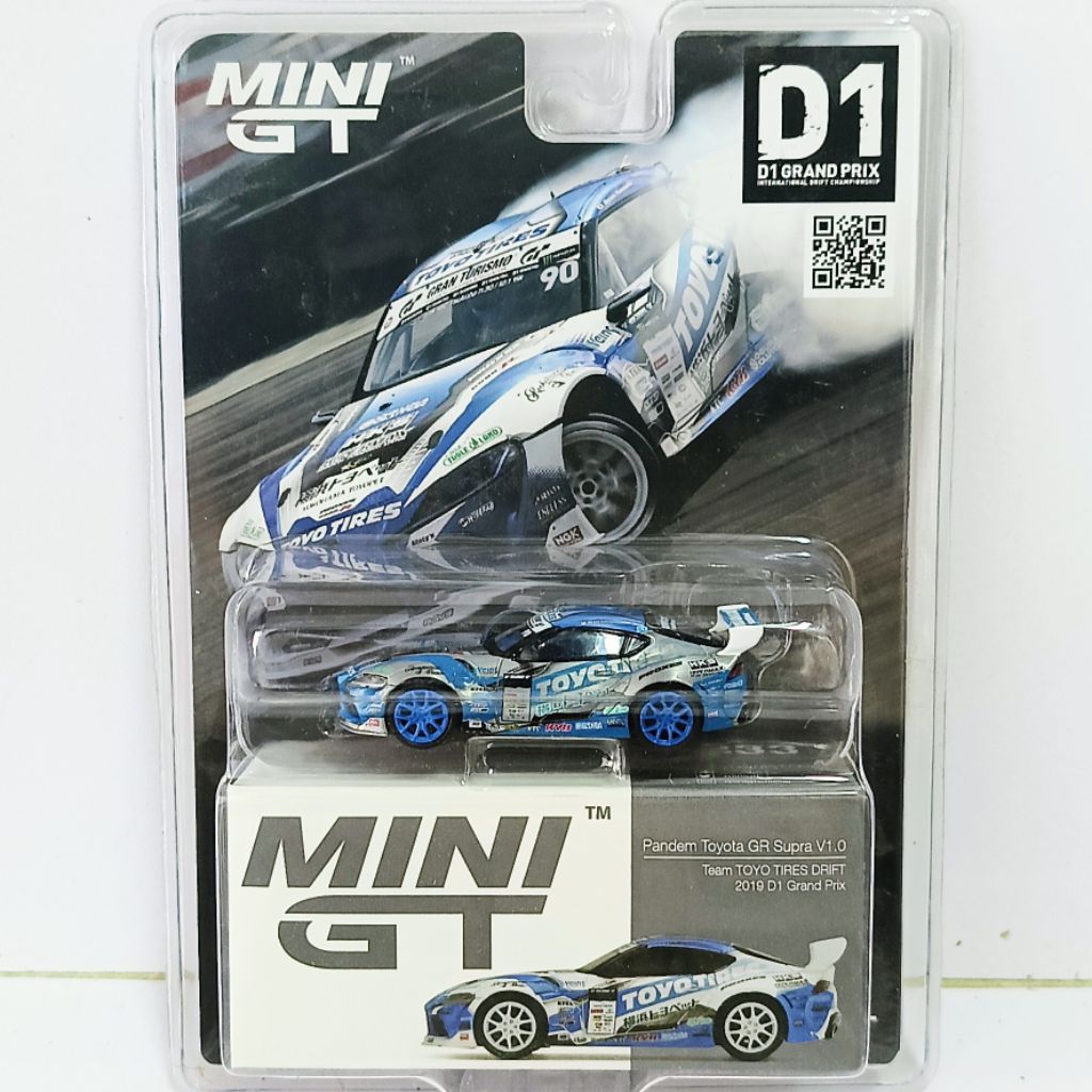 Jual Mini GT 233 Pandem Toyota GR Supra V1.0 Team TOYO TIRES DRIFT 2019 ...
