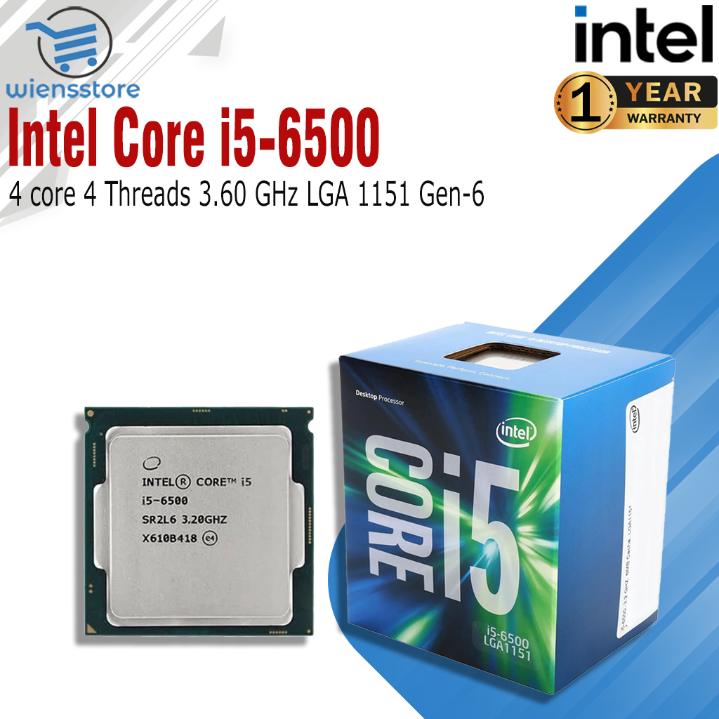 Jual Intel Core i5-6500 Quad-Core 3.2 GHz LGA 1151 65W Gen-6 Skylake ...