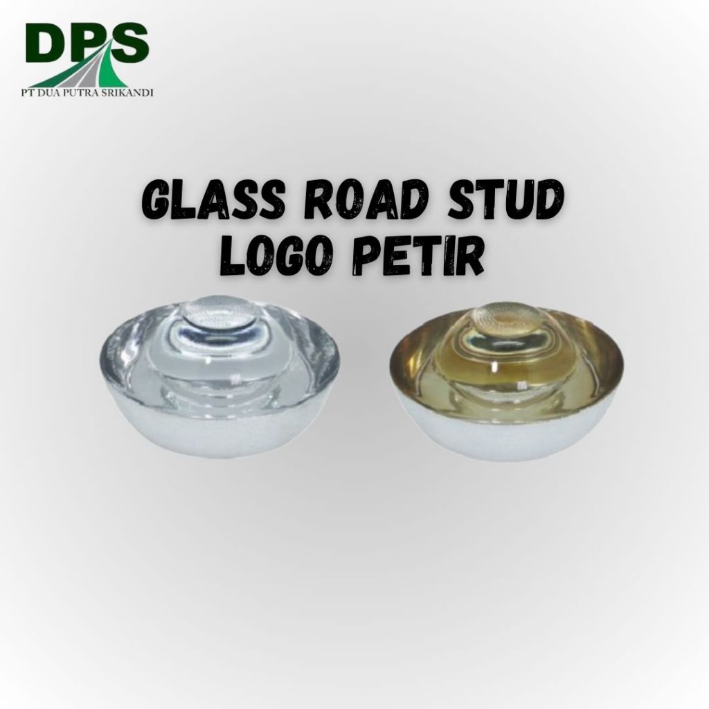 Jual Glass Road Stud Logo Petir// Paku marka jalan (Road Stud) Logo ...
