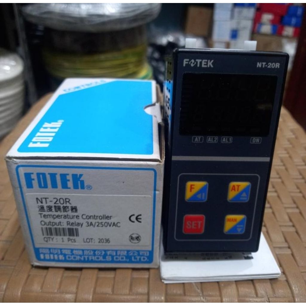 Jual TEMPERATURE CONTROLLER FOTEK NT-20R/NT-20R FOTEK ORIGINAL | Shopee ...