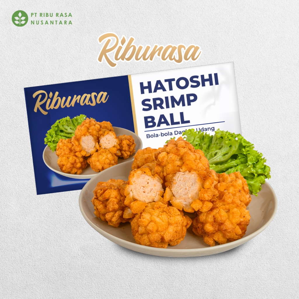 Jual Riburasa Hatoshi Shrimp Ball - 250GR | Shopee Indonesia