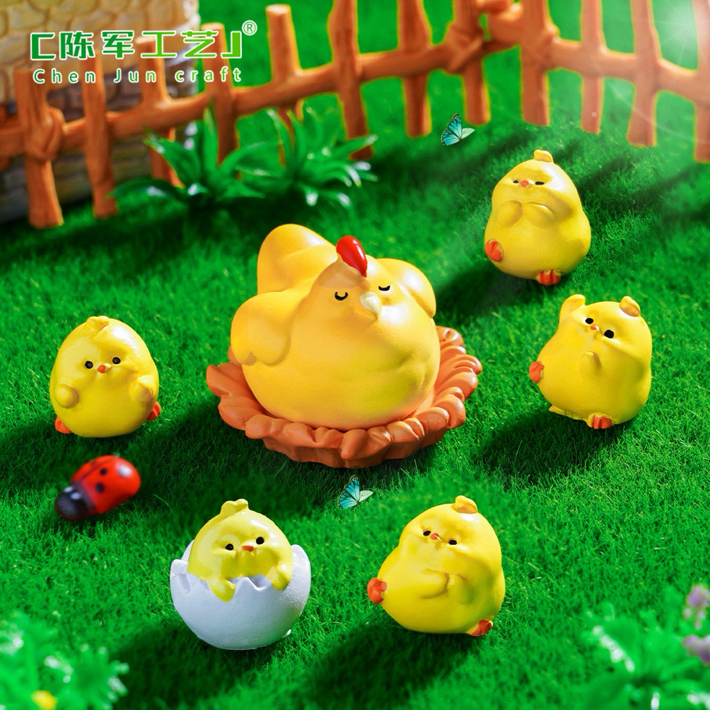 Jual (1Pcs) C176 Figure 3D Ayam & Kids Telur Lucu | Shopee Indonesia