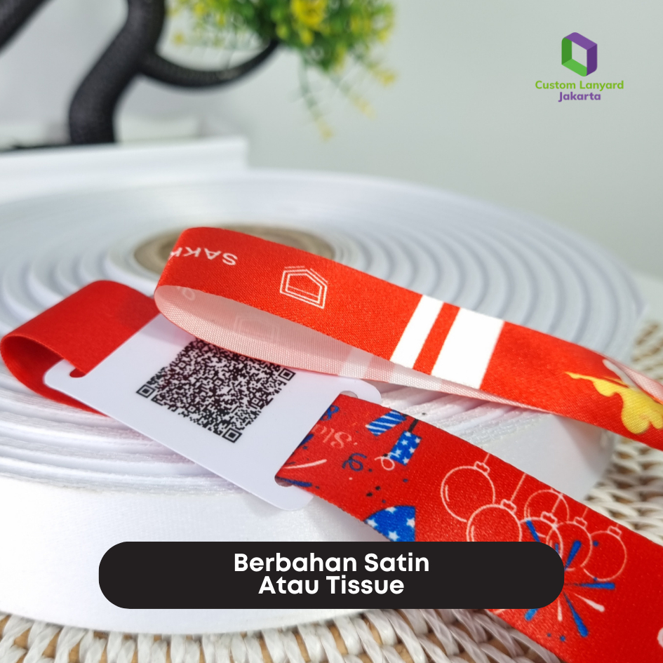 Jual Gelang Lanyard Event Custom 2cm | Wristband Lanyard Lock | Tiket ...