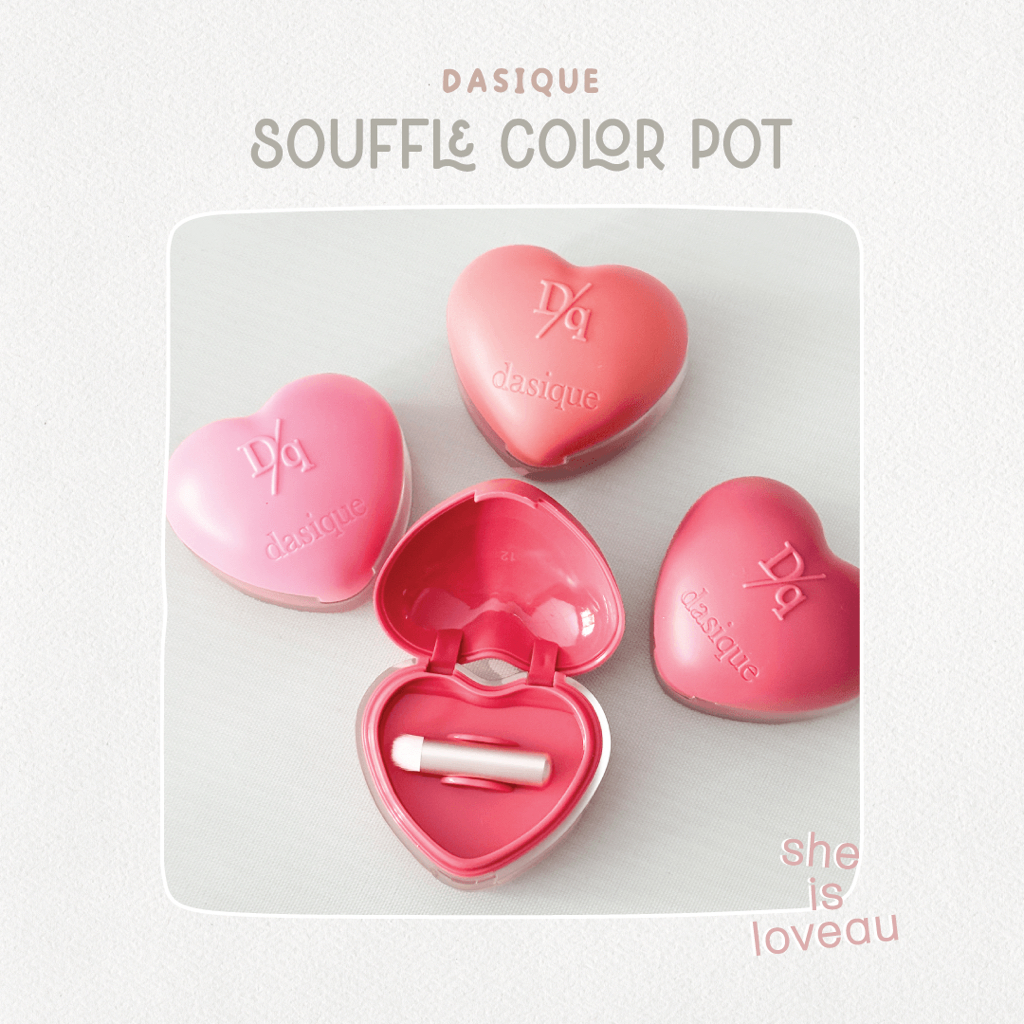 Jual DASIQUE Souffle Color Pot | Shopee Indonesia