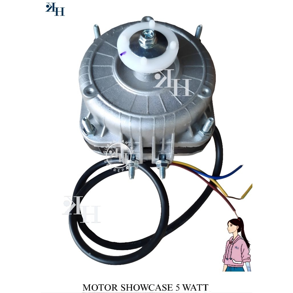 Jual MOTOR FAN KONDENSOR SHOWCASE 5 WATT / Dinamo kipas Pendingin ...