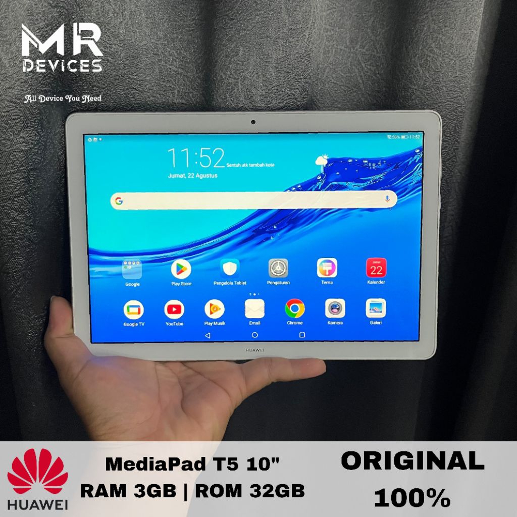 Jual Tablet Huawei MediaPad T5 10inch - Second Original | Shopee Indonesia