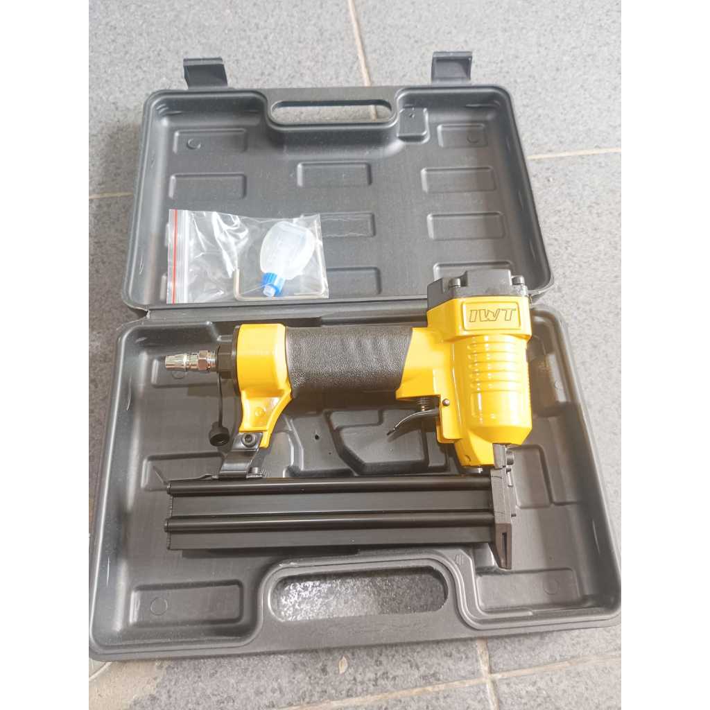 Jual IWT Staples Angin F30 DAN 1022J Mesin Air Nailer Gun Nail Staples ...
