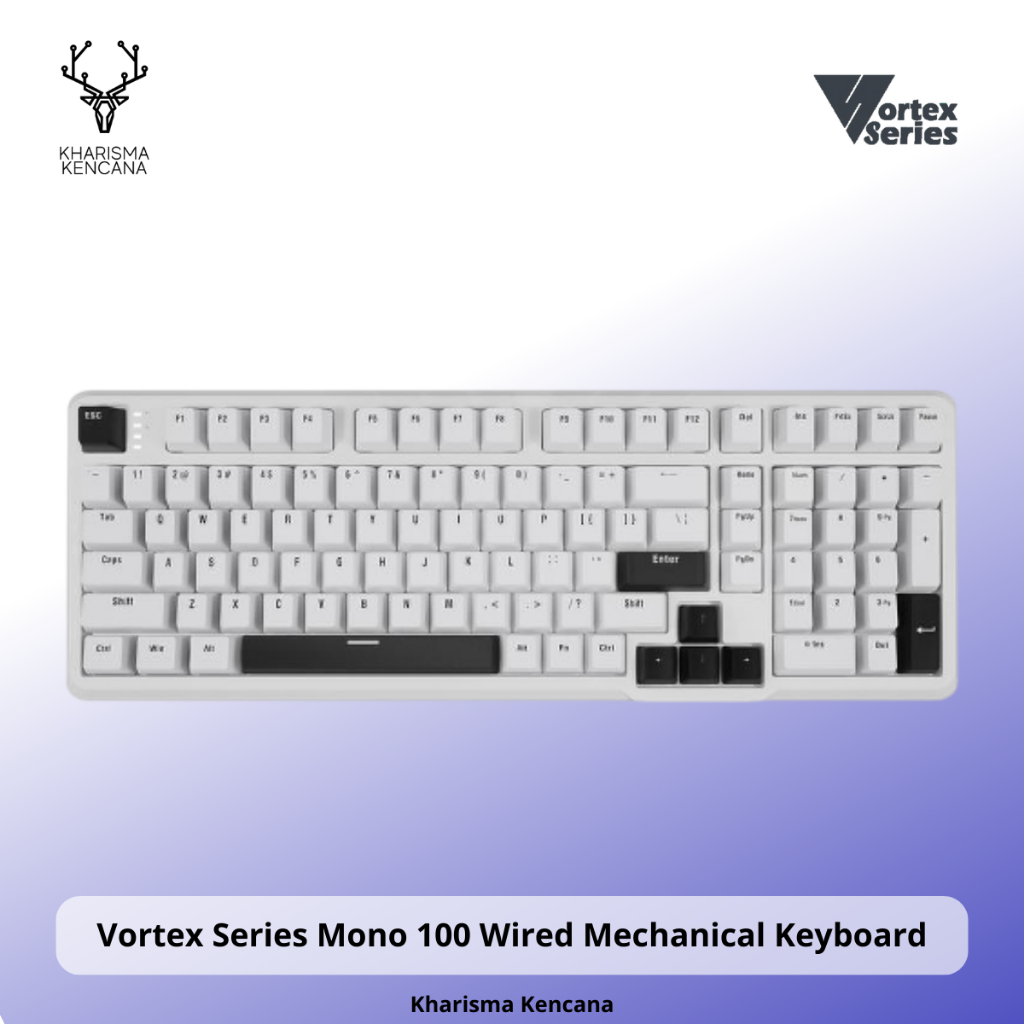 Jual Vortex Series Mono 100 Wired Mechanical Keyboard | Shopee Indonesia