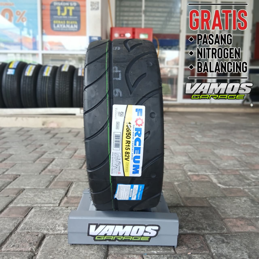 Jual BAN MOBIL SEMI SLICK MERK FORCEUM EXP SPORT 195 50 R15 BAN MOBIL ...
