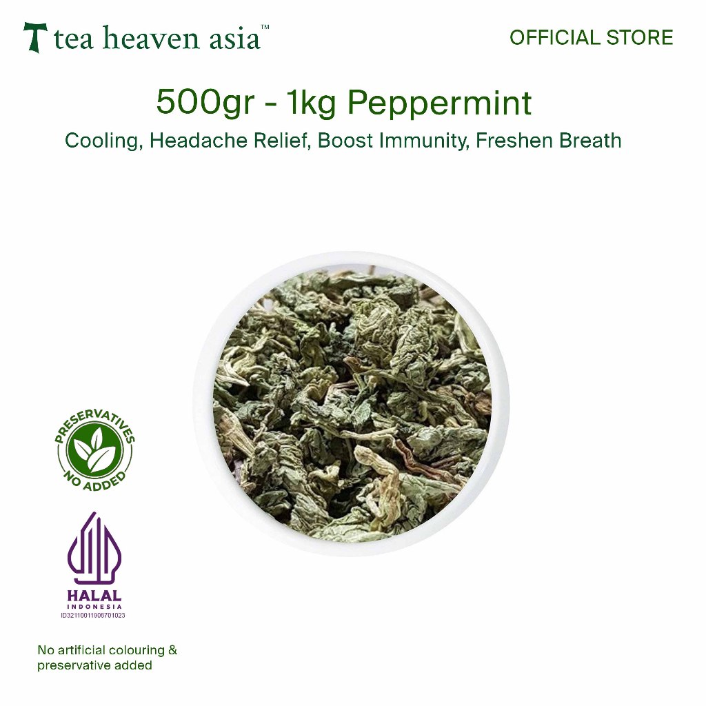 Jual Tea Heaven Pure Peppermint Tisane Bulk | Shopee Indonesia