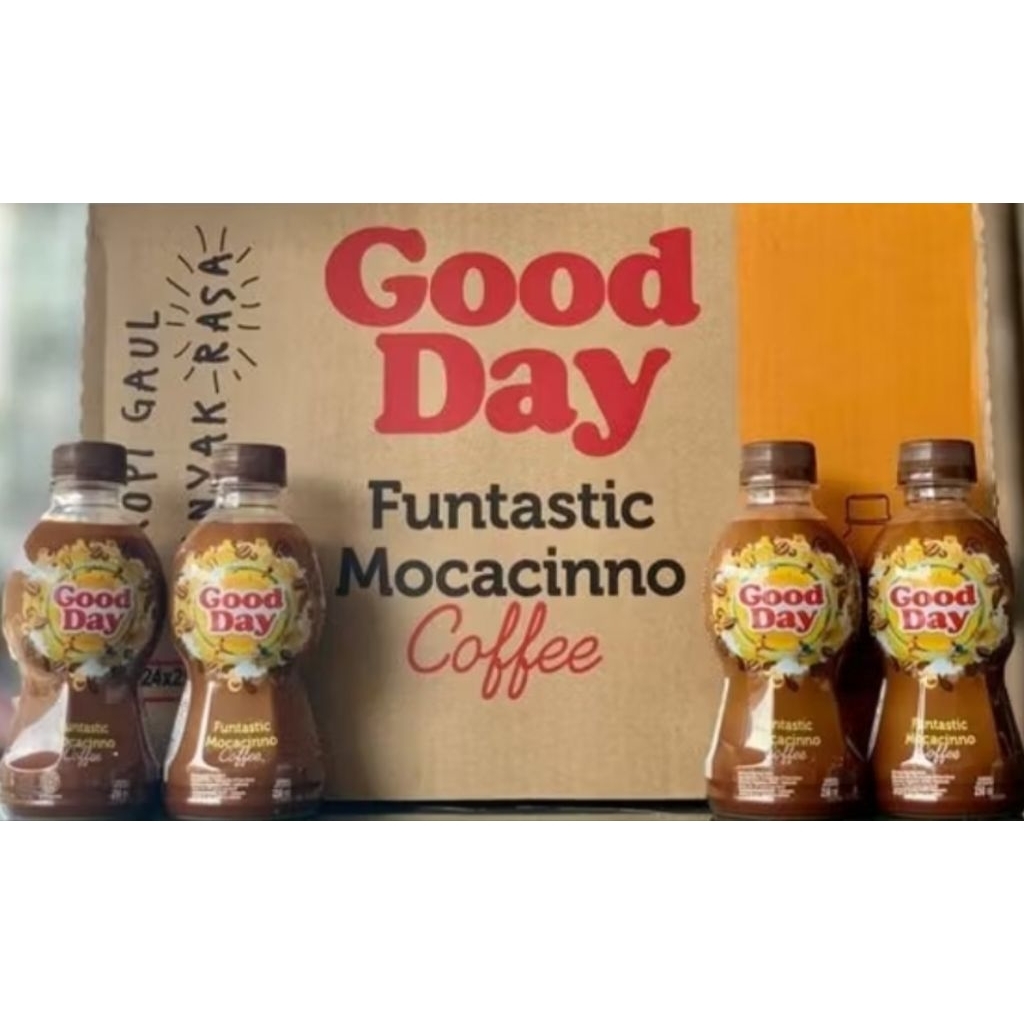 Jual Kopi Good Day Botol Kopi Siap Minum 1 Dus Isi 24 Botol @250 ML ...