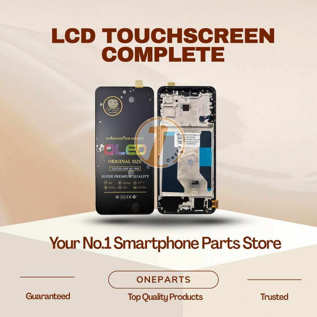 Jual LCD TOUCHSCREEN VIVO V29E 5G Y200 5G Y200E 5G OLED COMPLETE FRAME ...