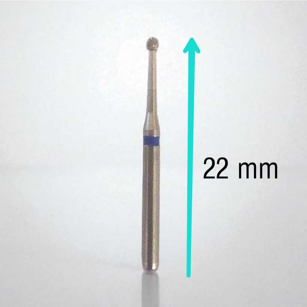 Jual Dental Round Bur Bulat Leher Panjang Diamond Burs Gigi Long Neck ...