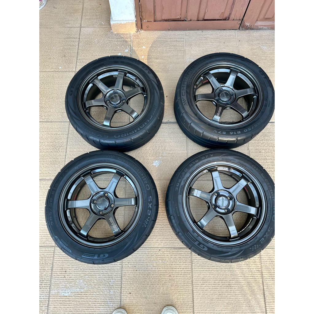 Jual Velg TE37 Sonic R16 ET35 4X100 Forged Original Made In Japan ...