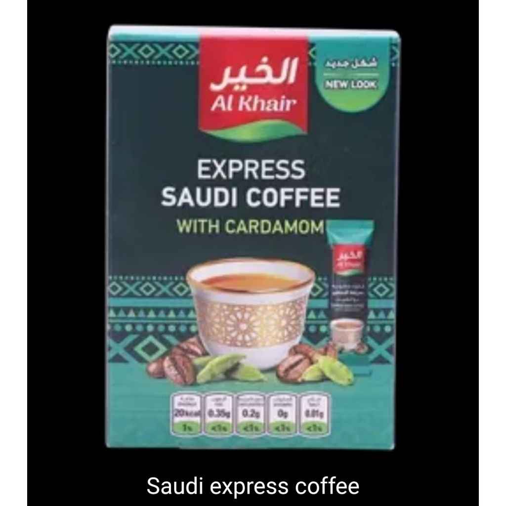 Jual Kopi Kapulaga Arab Al Khair Express Saudi Coffee with Cardamom isi ...