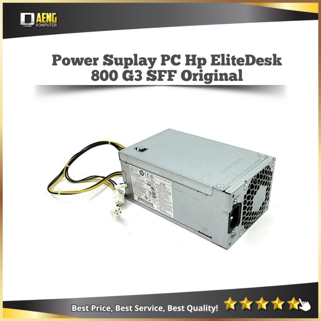 Jual PSU Power Supply PC Built Up HP EliteDesk 800 G3 SFF Original ...