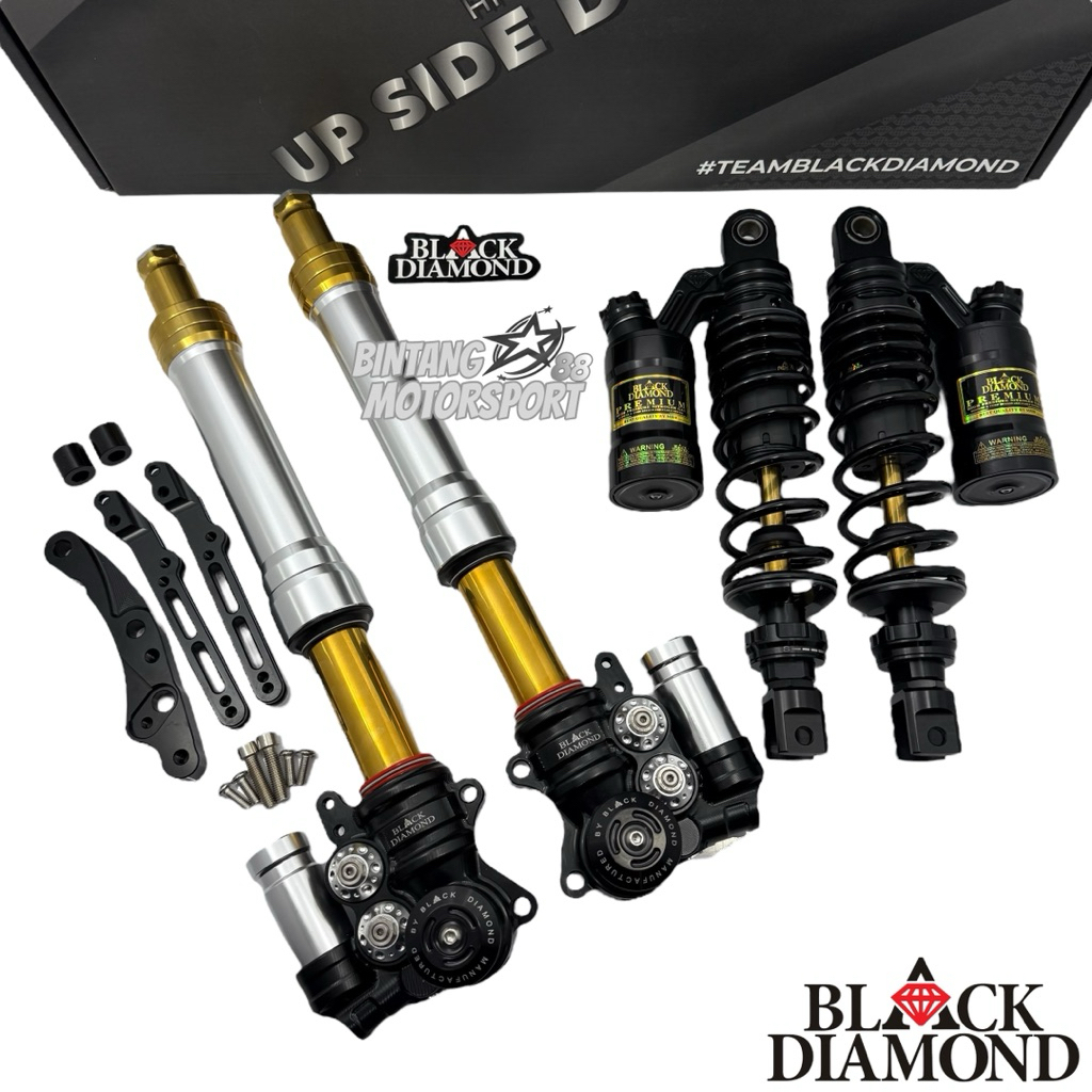 Jual Shock Depan Up Side Down Paket Shock Belakang BL 699 For Yamaha ...