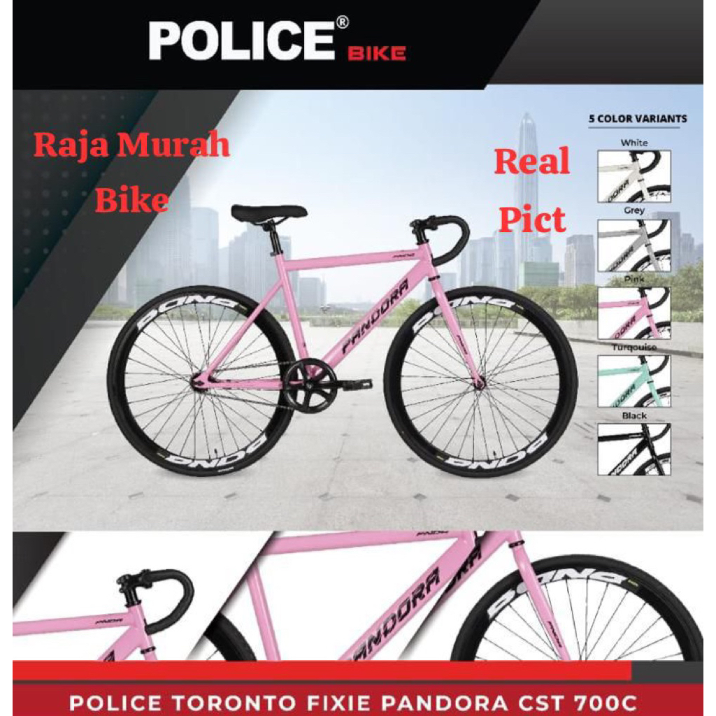 Jual Pandora Bicycle Pixie Element Pandorra 700C Sepeda Fixie Pandora Fixie Element Pandora ...