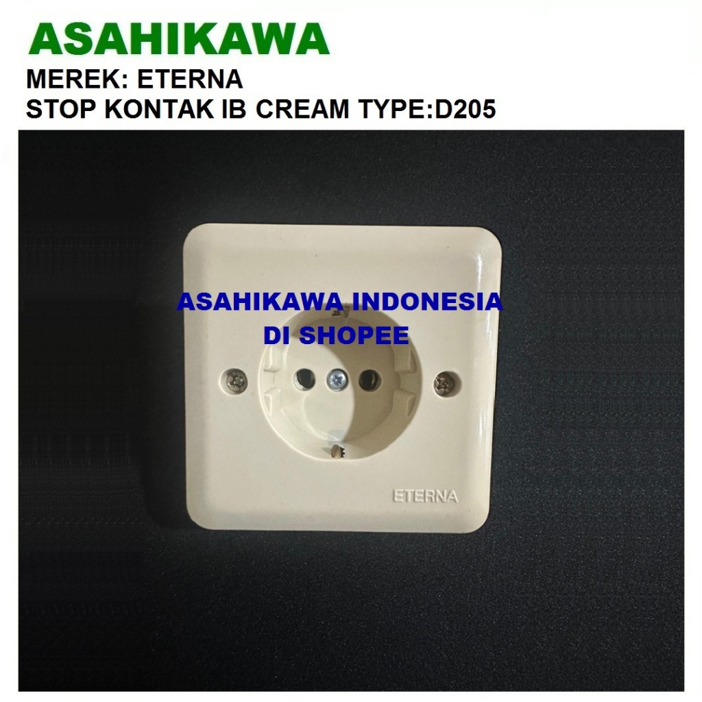 Jual Eterna Stop Kontak Model Newgee Inbow D205 | Shopee Indonesia