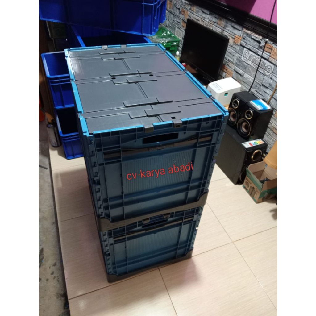 Jual box container box lipat multifungsi size 59x39x40,cm hemat ongkir ...