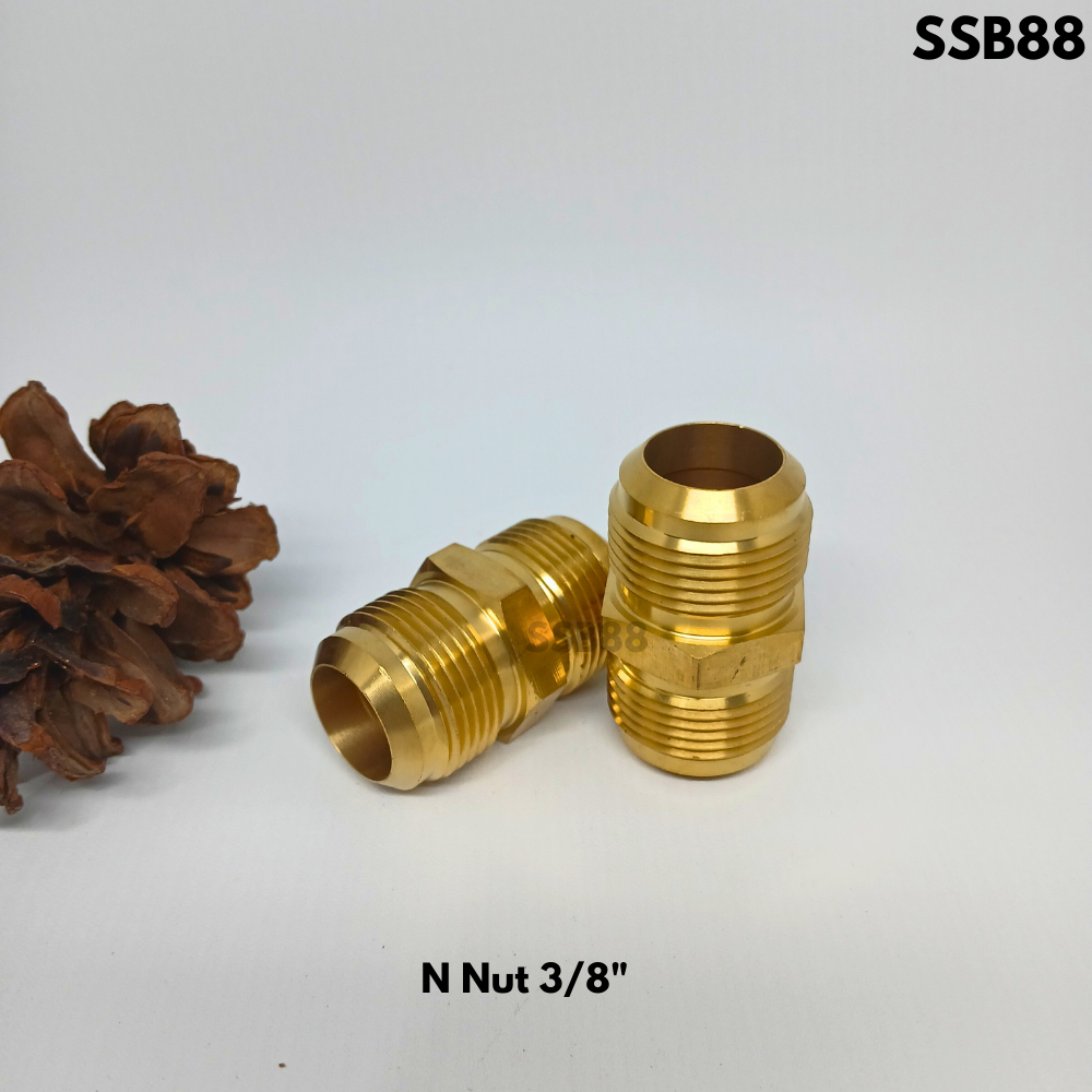 Jual Double Nepel AC 3/8 N Tengah Starmec | Shopee Indonesia