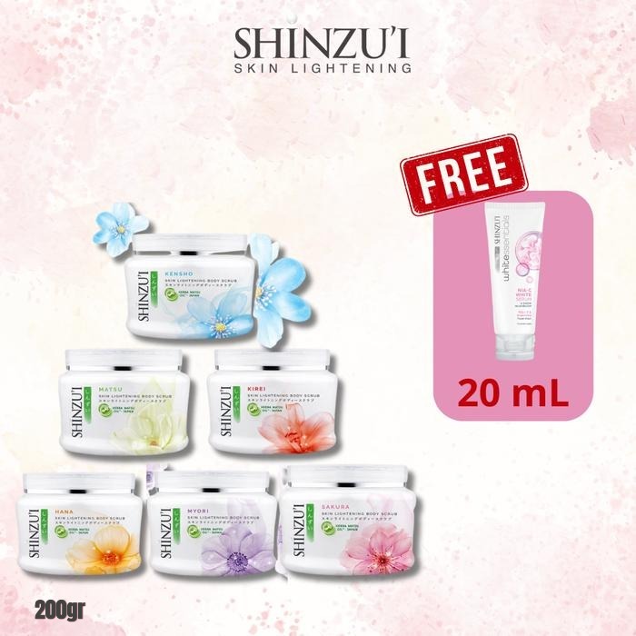 Jual AS SHINZU'I SKIN LIGHTENING 110gr- 200gr / Shinzui BODY SCRUB ...