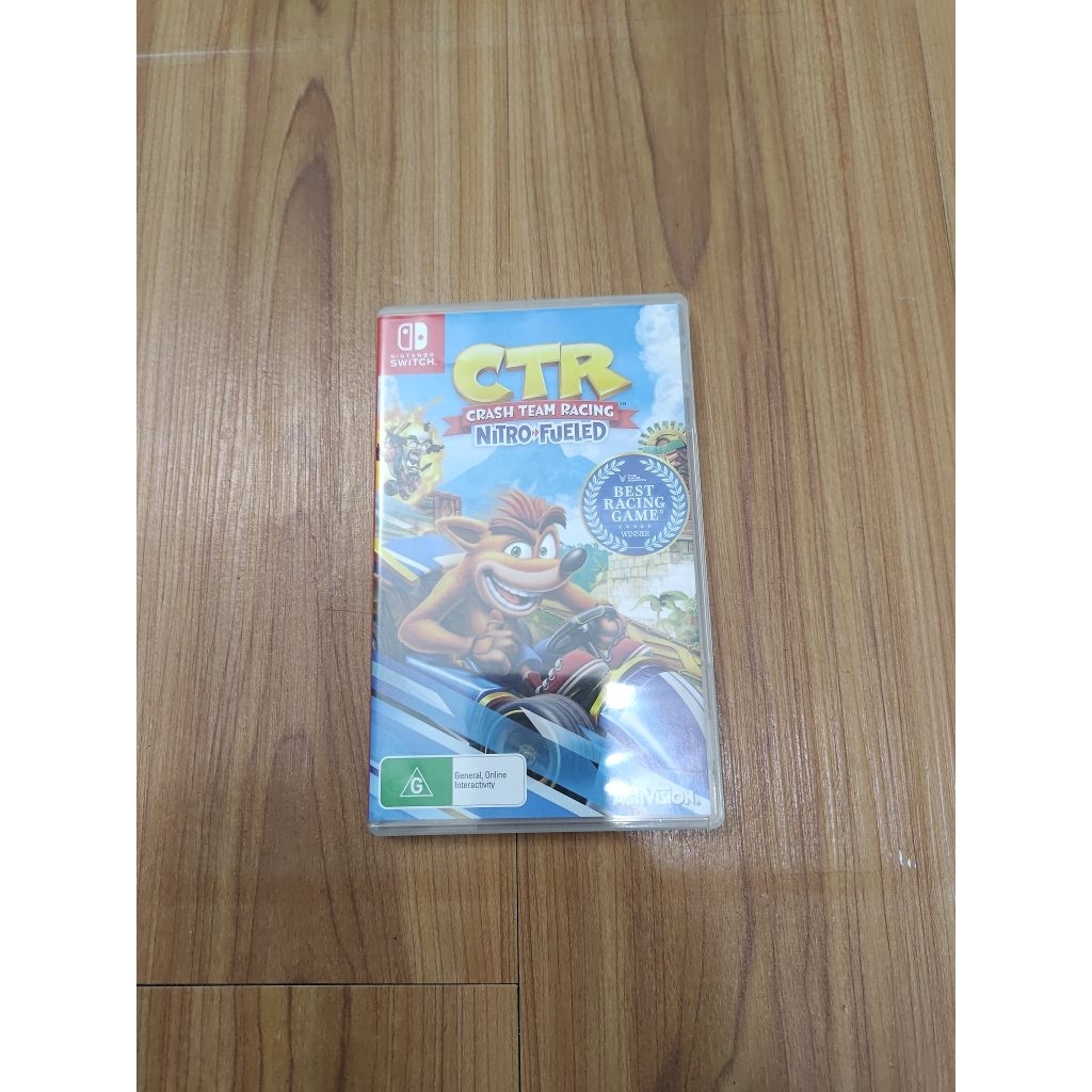 Jual Nintendo switch CTR Crash team racing Nitro fueled | Shopee Indonesia