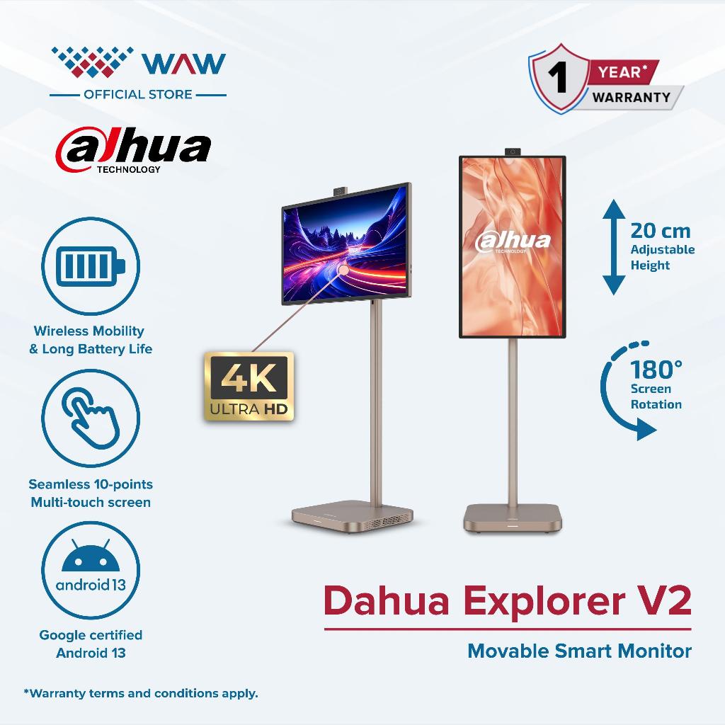 Jual Dahua Explorer V2 / Dahua Moveable 32 inch 4K Smart Monitor ...