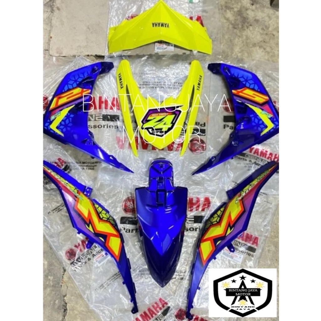 Jual cover body halus Yamaha Mio M3 fullset cover bodi halus Yamaha Mio ...