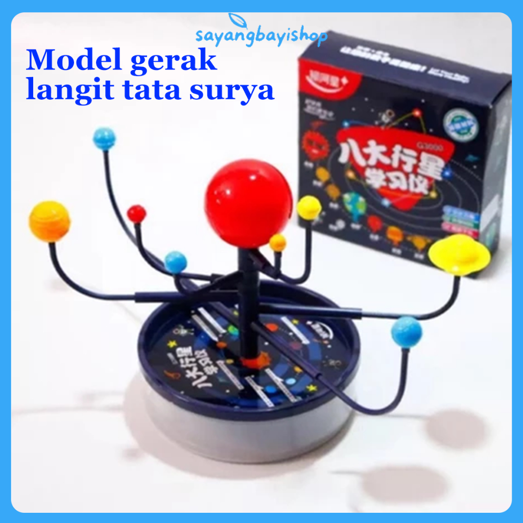 Jual COD DIY Solar System - Mainan Edukasi Planet - Model Planetarium ...