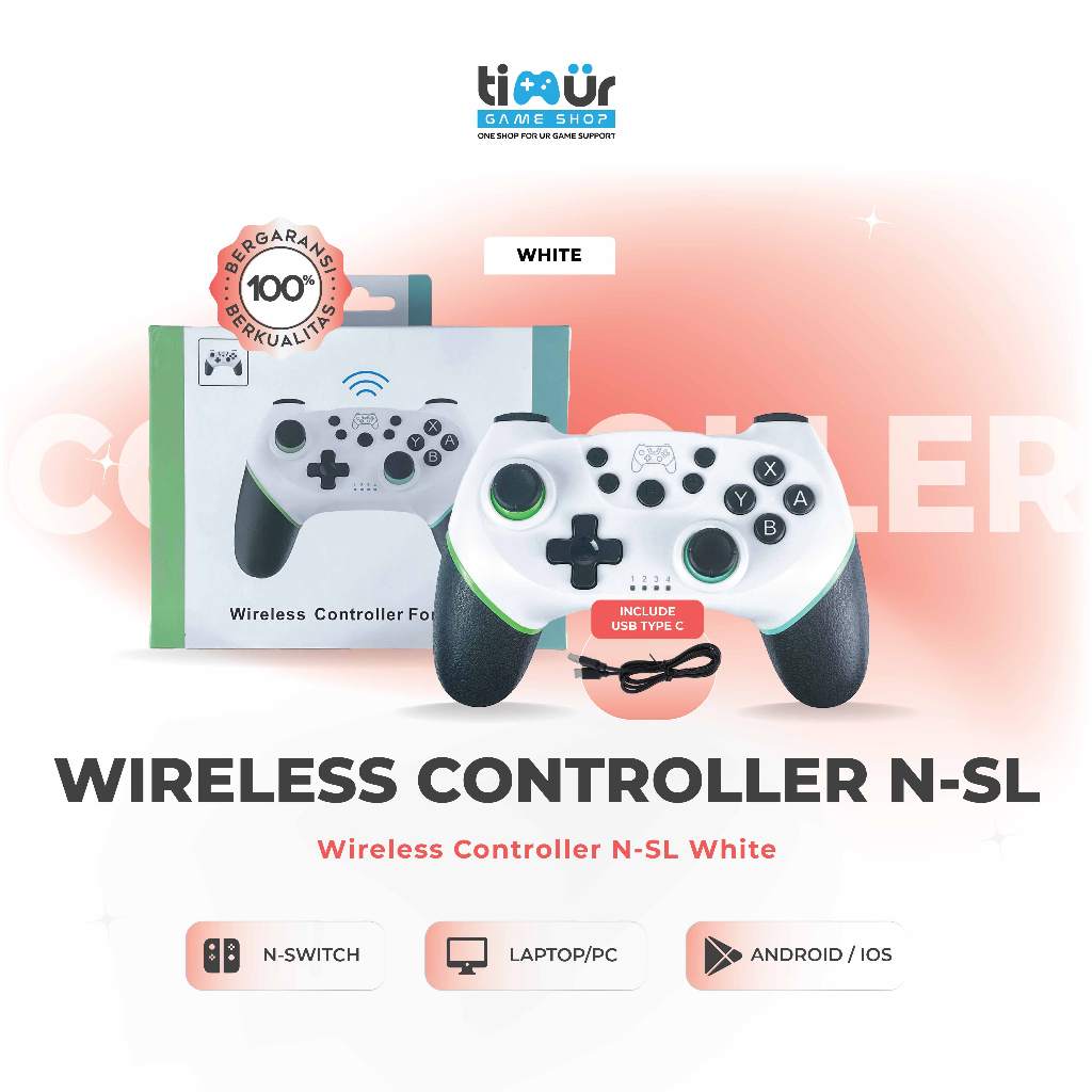Jual Stick Stik Wireless Pro Controller Nintendo Switch Lite OLED ...
