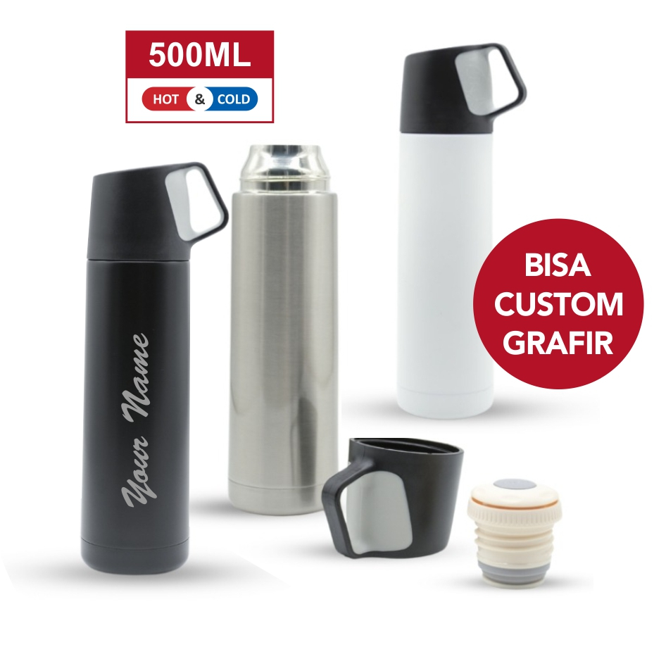 Jual Mizzu Omega Tumbler Custom Grafir Laser Termos Vacuum Panas Dingin ...