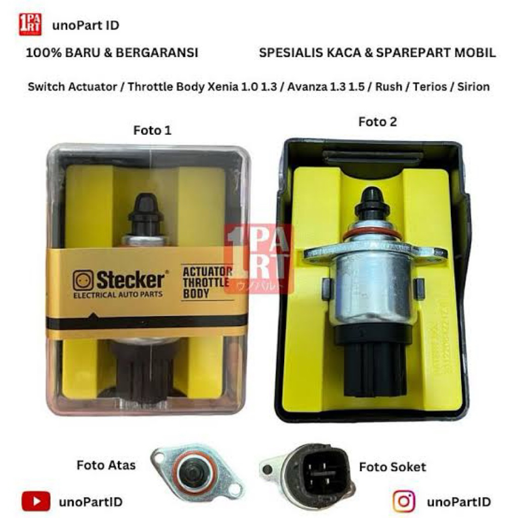 Jual Switch Actuator Throttle Body ISC Idle Speed Control Sensor ...