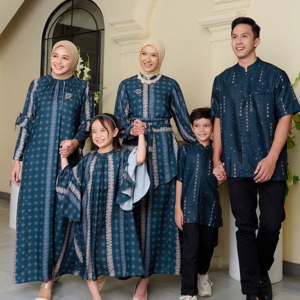 Jual Kamima - Family Set - Renjana Series in Navy | Shopee Indonesia