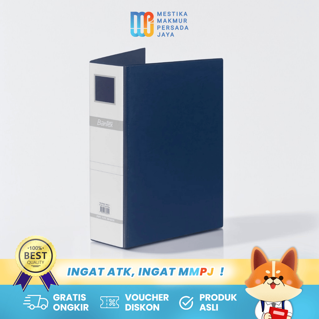 Jual Bantex Post Pipe Binder 2 Ring 6cm Folio Blue 136201 | Shopee ...
