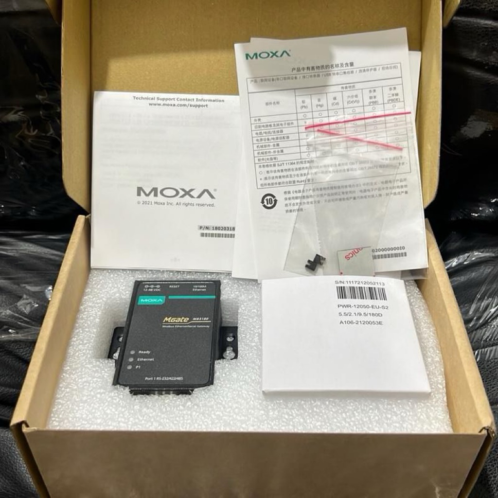 Jual Moxa MGate MB3180 Serial to Modbus TCP Gateway Original | Shopee ...