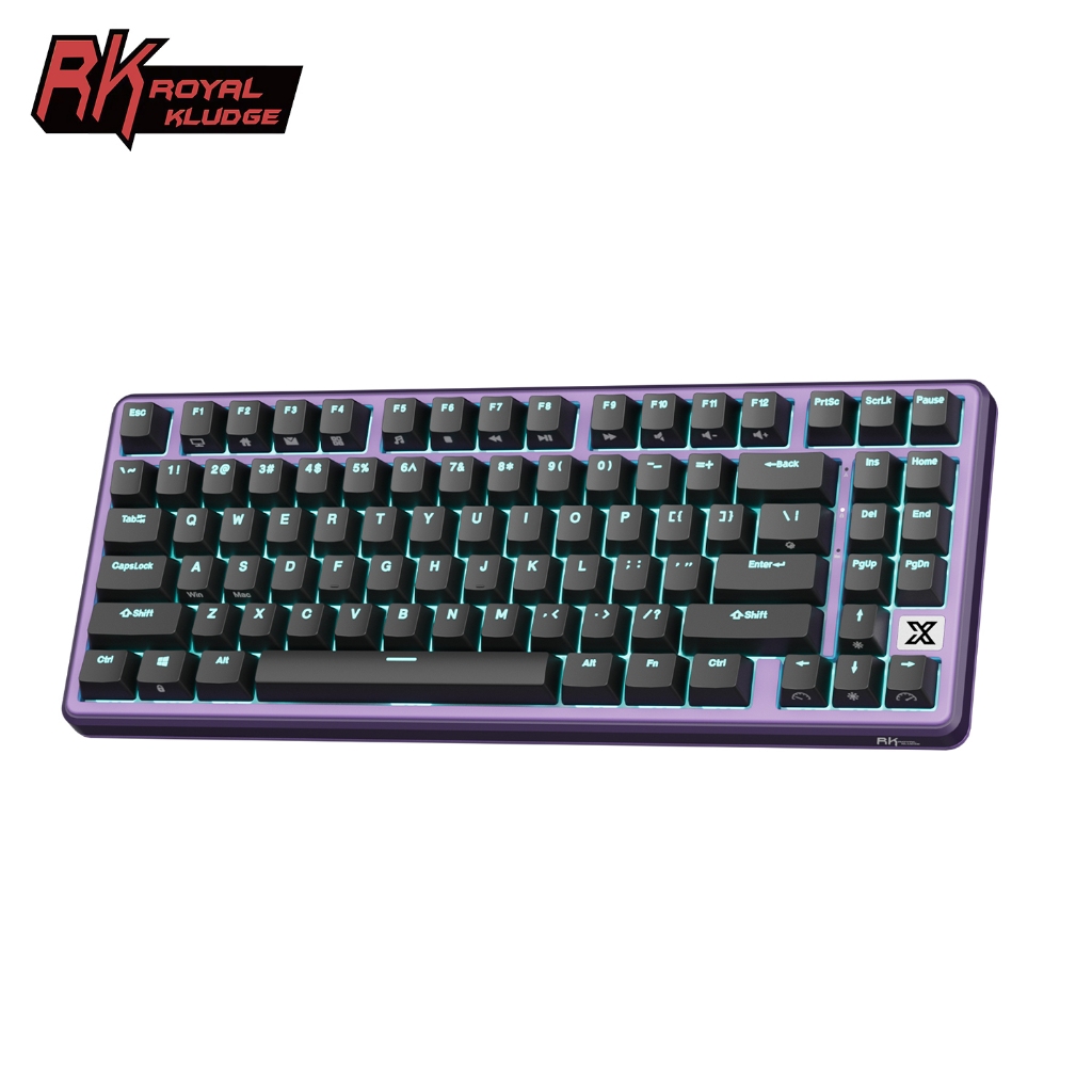 Jual Royal Kludge RK X87 Blackberry Mousse RGB Wired Gaming Keyboard ...