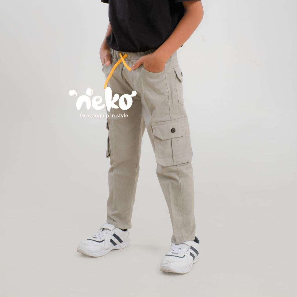 Jual Neko Kids - Celana Panjang Cargo Anak Laki-laki Usia 1-12 Tahun ...