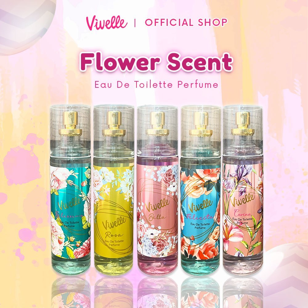 Jual PARFUME VIVELLE - Eau De Toilette Perfume Flower Scent Parfum ...