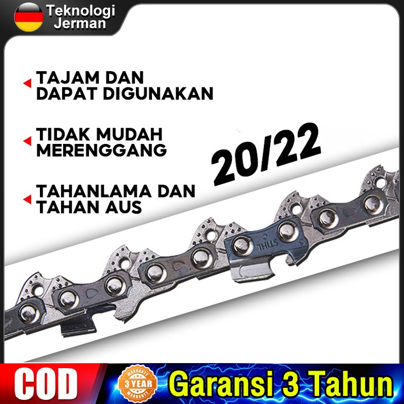 Jual Reaim 22Inch Rantai Gergaji Baja Berkualitas Tinggi Pengganti Set ...