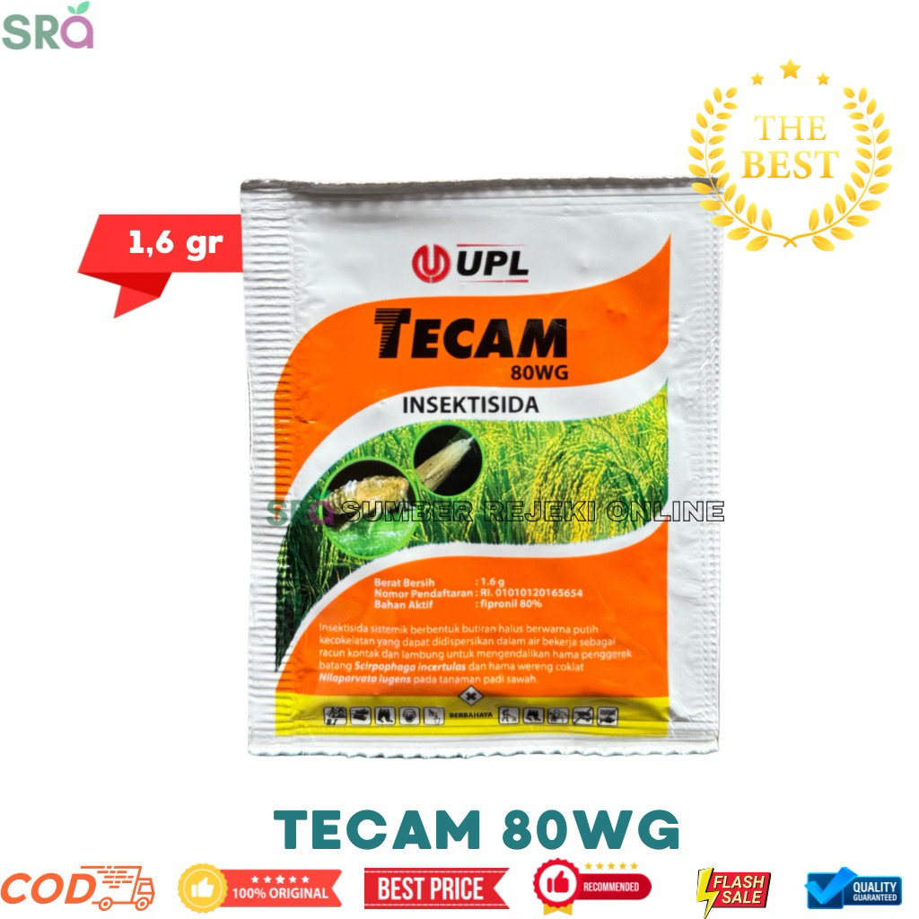 Jual TECAM 80WG - Insektisida Sama Seperti Regent Sachet 1,6gr ...