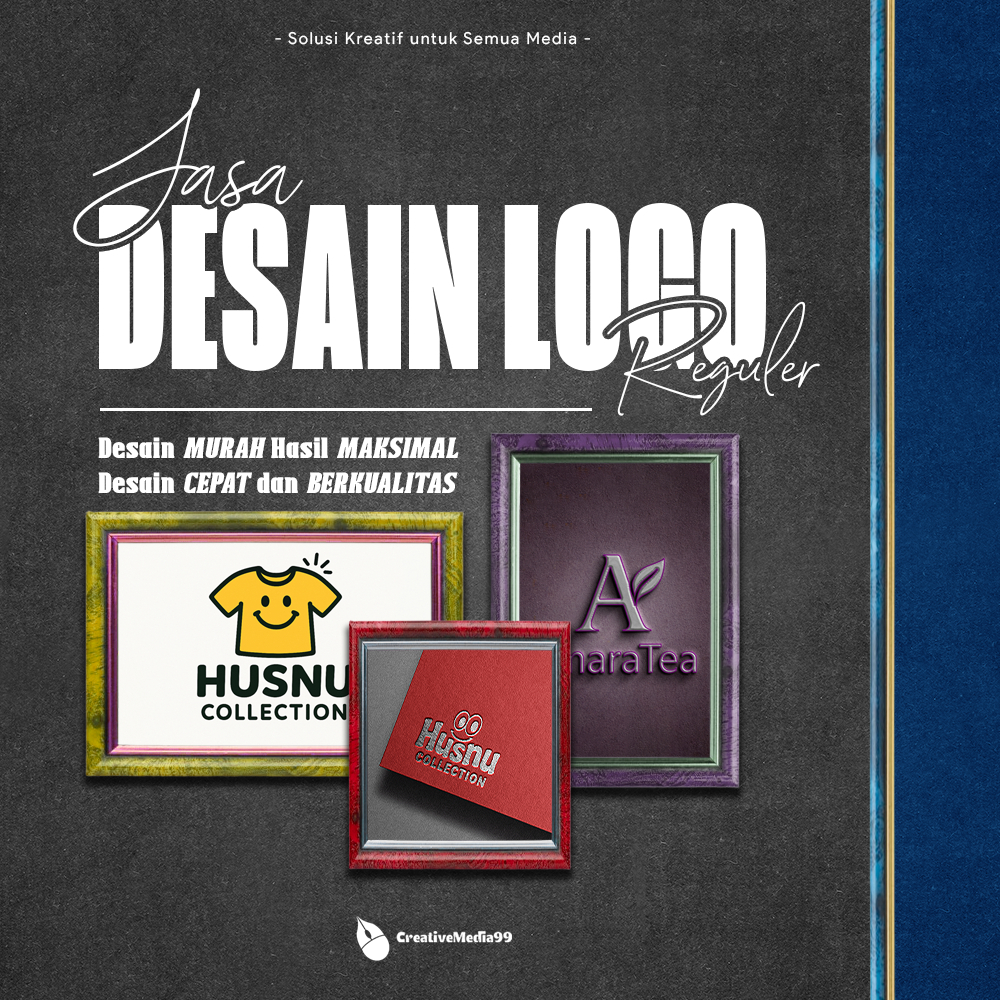 Jual JASA DESAIN LOGO REGULER - SEHARI JADI - MURAH BERKUALITAS ...