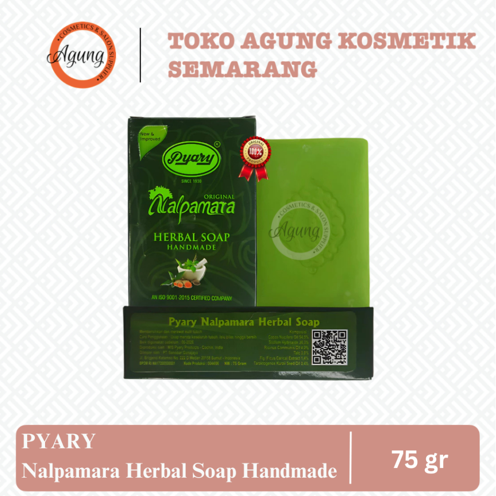 Jual [AGUNGSMG] - Sabun Pyary Original Nalpamara Herbal Soap Handmade ...