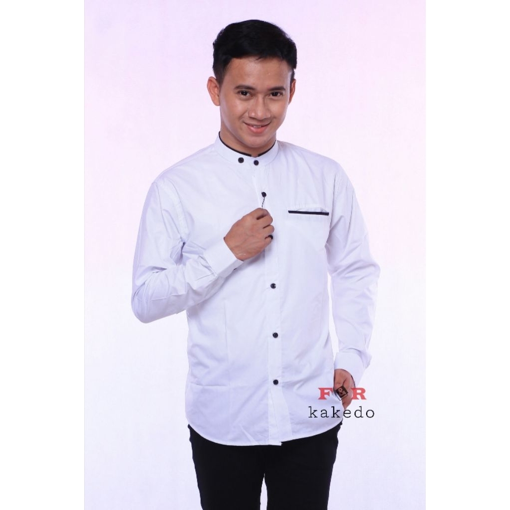 Jual Asakhi baju koko hadroh azzahir yordan M L XL | Shopee Indonesia
