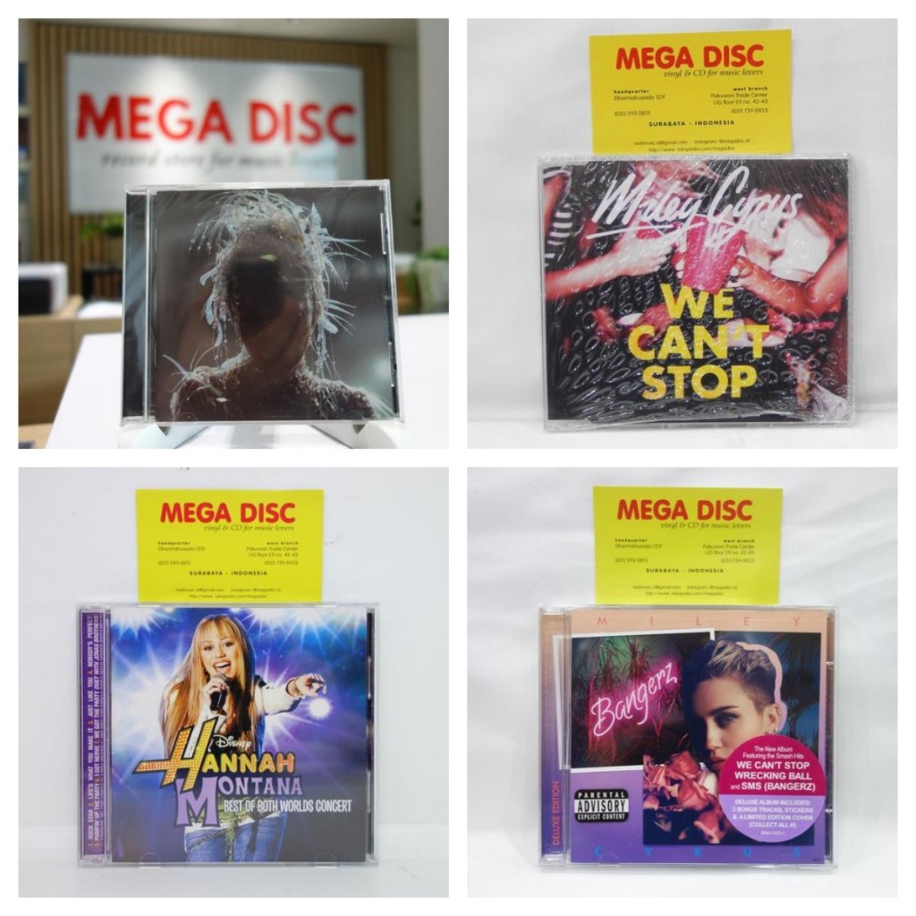 Jual CD Miley Cyrus Album - Cek Varian / Barcode Audio Music | Shopee ...