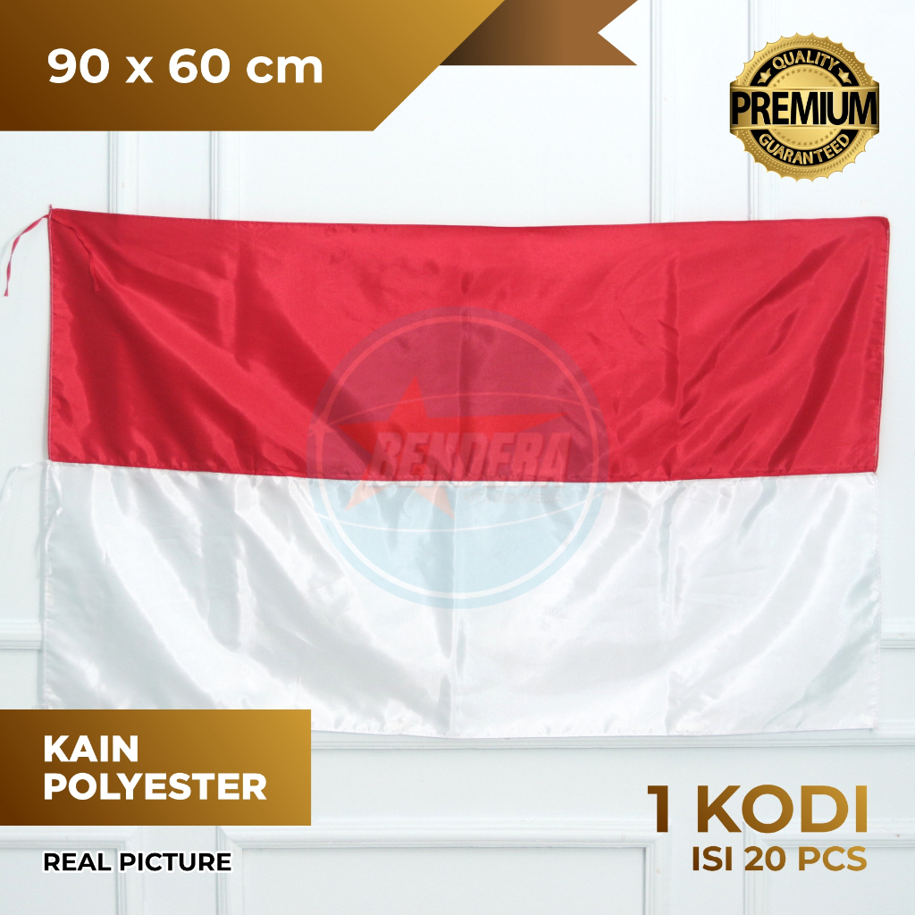 Jual Bendera Merah Putih Kain Polyester 1kd | Shopee Indonesia