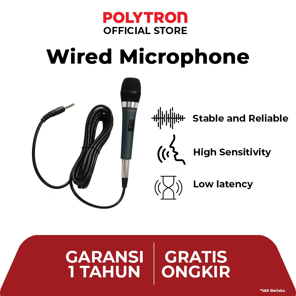 Jual Polytron Mikrofon Imam Masjid - Wired Microphone PYM CMB1 | Shopee ...