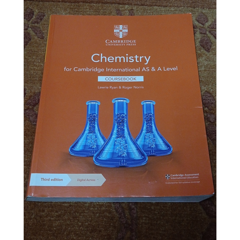 Jual Cambridge International AS & A Level Chemistry Coursebook | Shopee ...